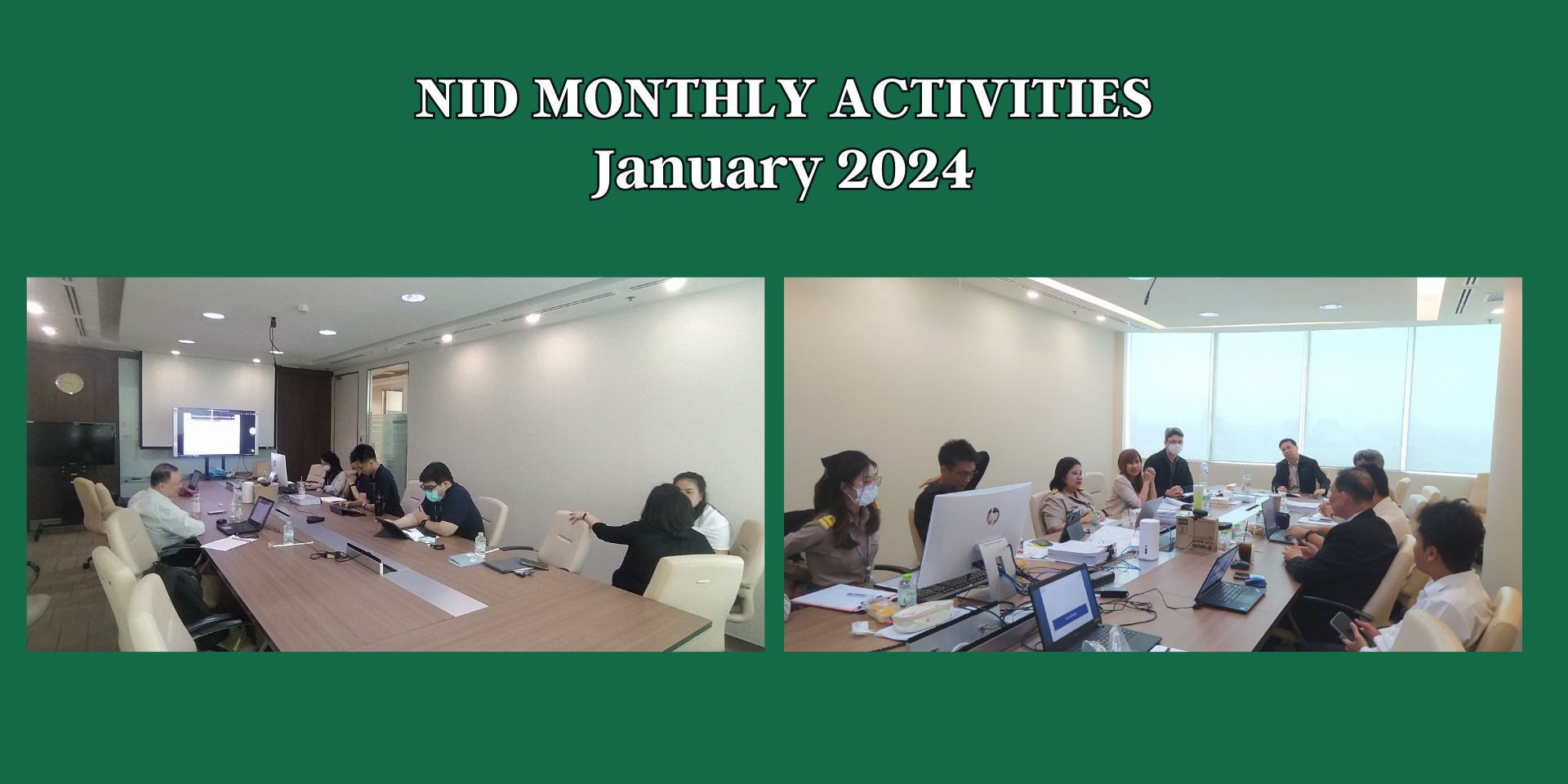 NID Monthly Activities January 2024